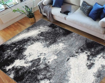 Abstract Cloud Rug - Etsy