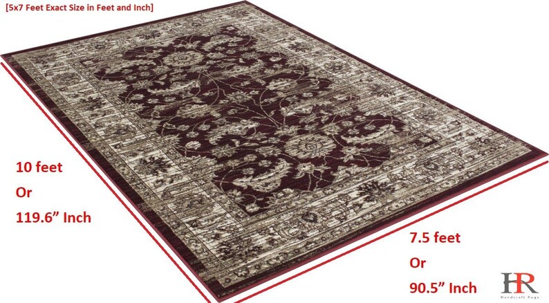 Abstract Persian Rug Modern Vintage Design Oriental Distressed - Etsy