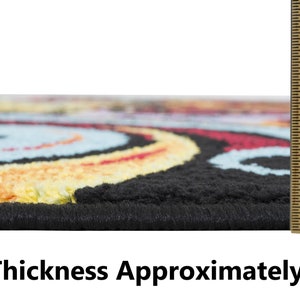 Colorful Rainbow Area Rug 5X7 Rugs for Living Room Décor 2020 | Etsy