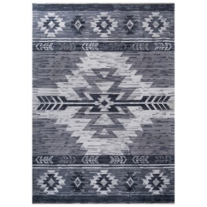 Southwestern 2x3 Rug Navajo Native American Inspired Modern Faded ...