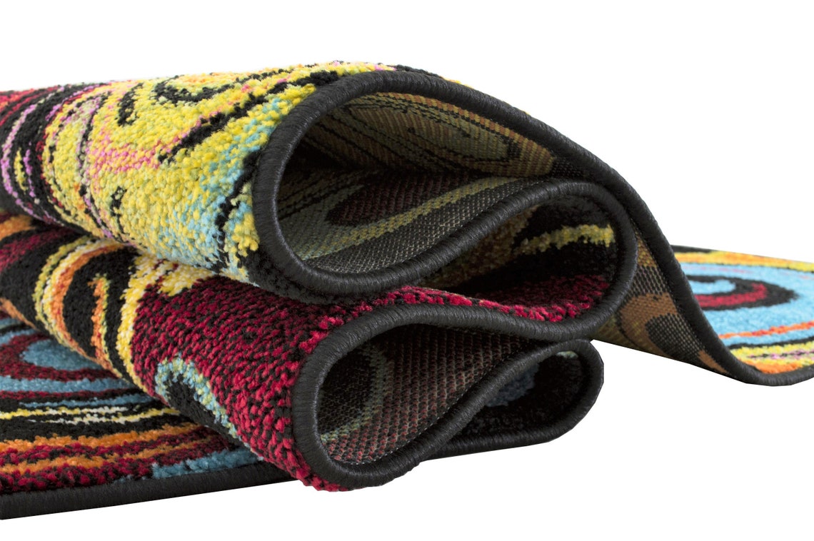 Colorful Rainbow Area Rug 5X7 Rugs for Living Room Décor 2020 | Etsy