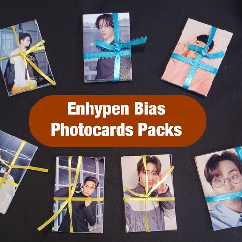 Enhypen Bias Pack Jungwon Heeseung Jay Jake Sunghoon - Etsy