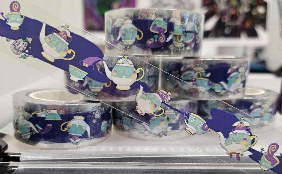 Polteageist / Sinistea Transparent Washi Tape - Etsy