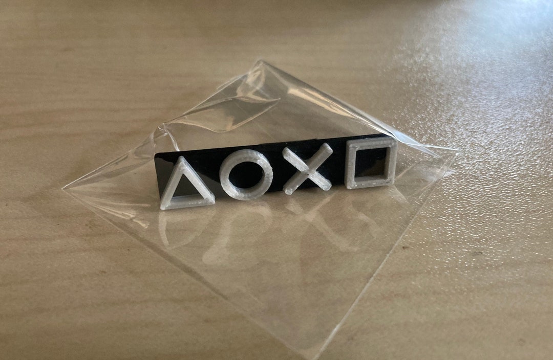 Playstation 5 USB Port Cover ~ Symbols Logo [silver] - Etsy