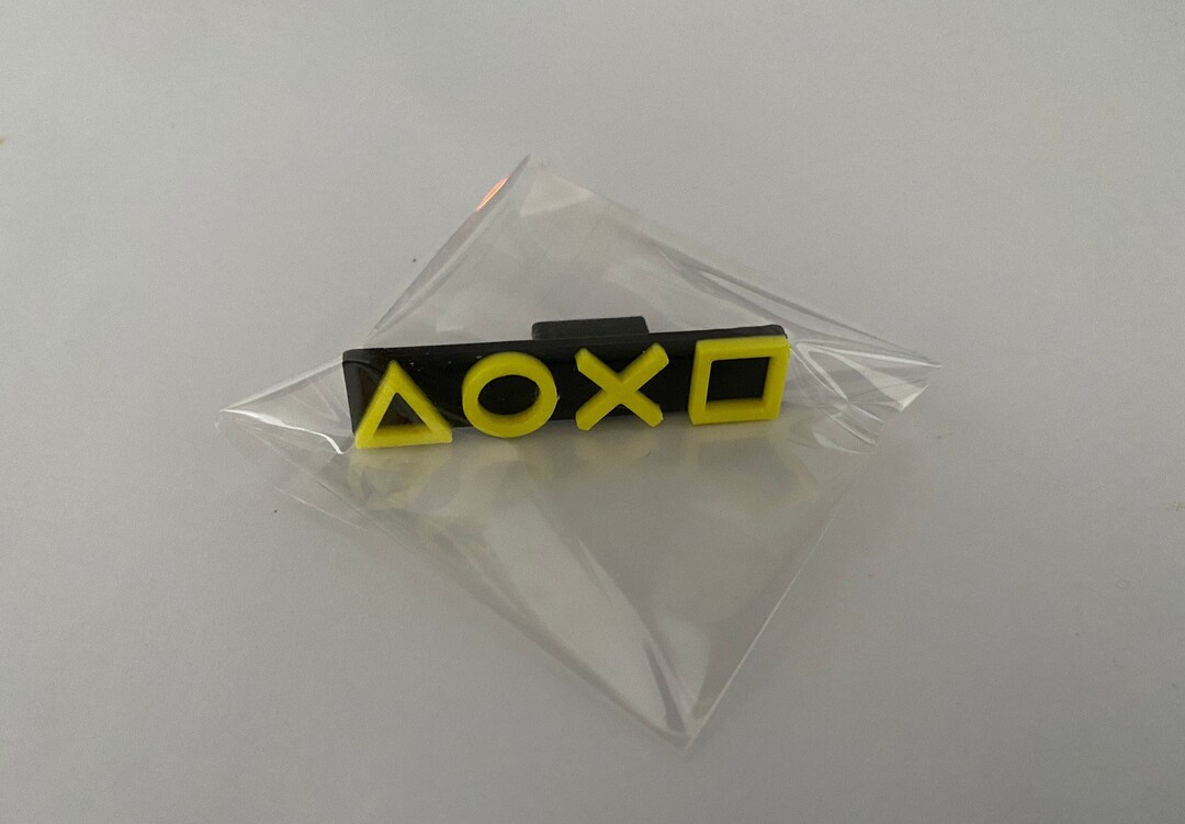 Playstation 5 USB Port Cover ~ Symbols Logo [yellow] - Etsy