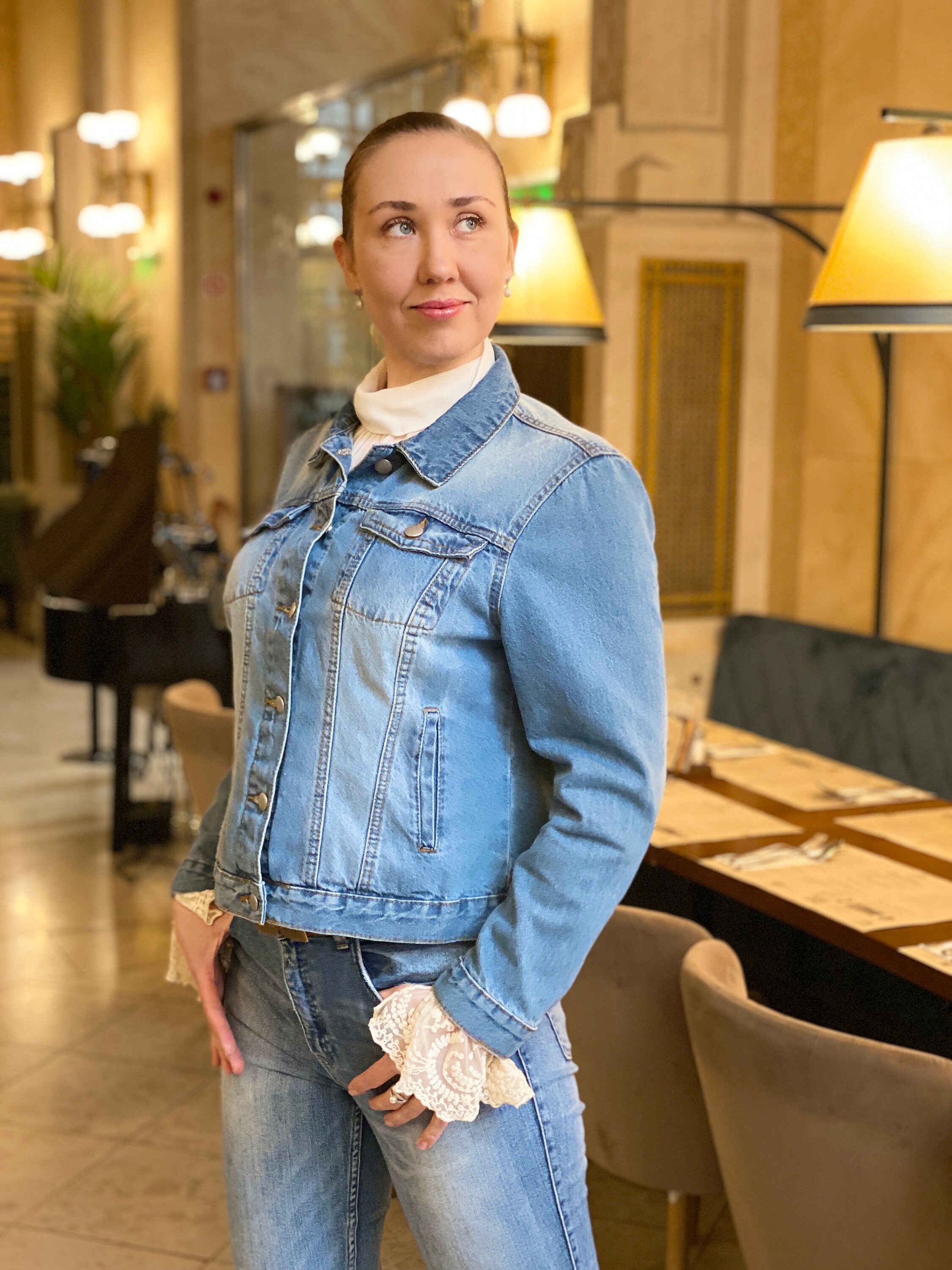 Custom Hand Painted Denim Jacket Rococo - Etsy