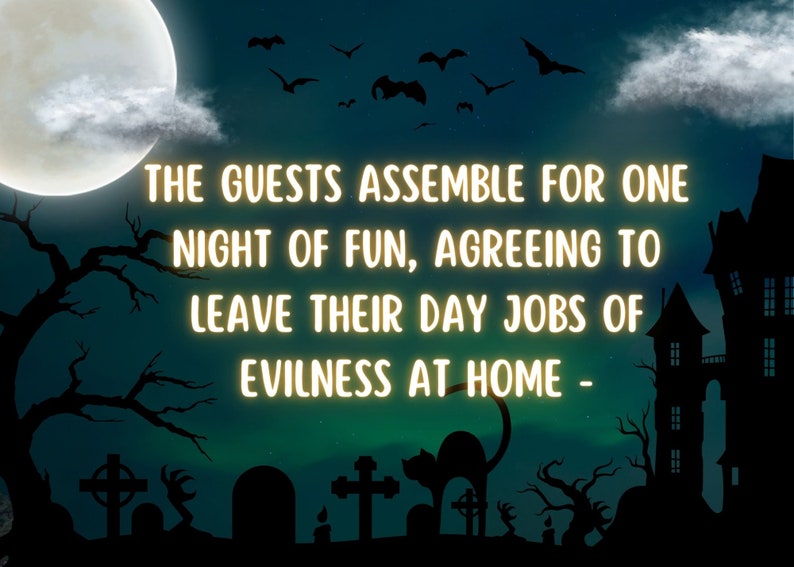 Murder! at the Halloween Hotel A Monstrously Silly Murder Mystery Game ...