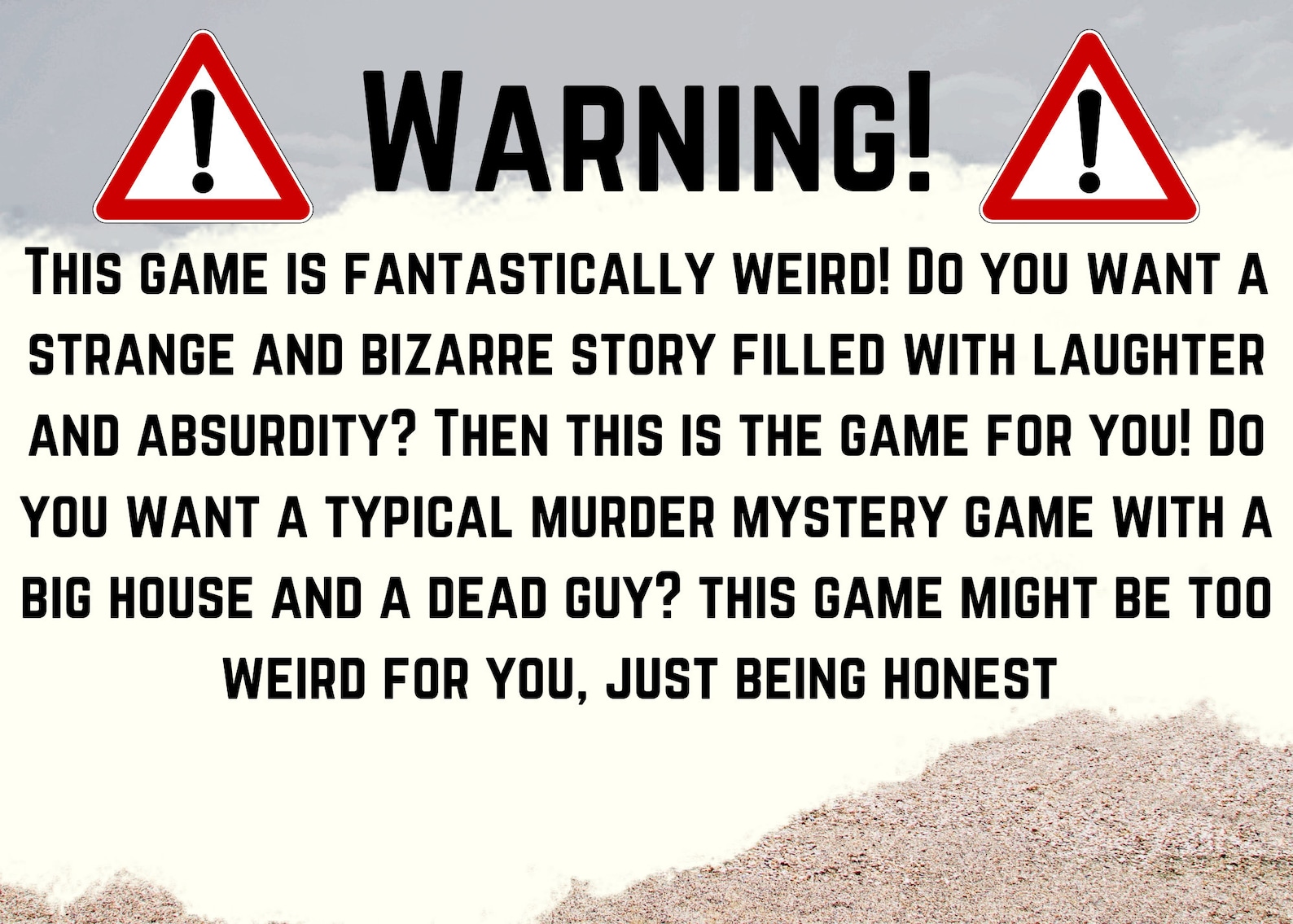 Murder at the Manor A Weird and Whimsical Murder Mystery Game - Etsy