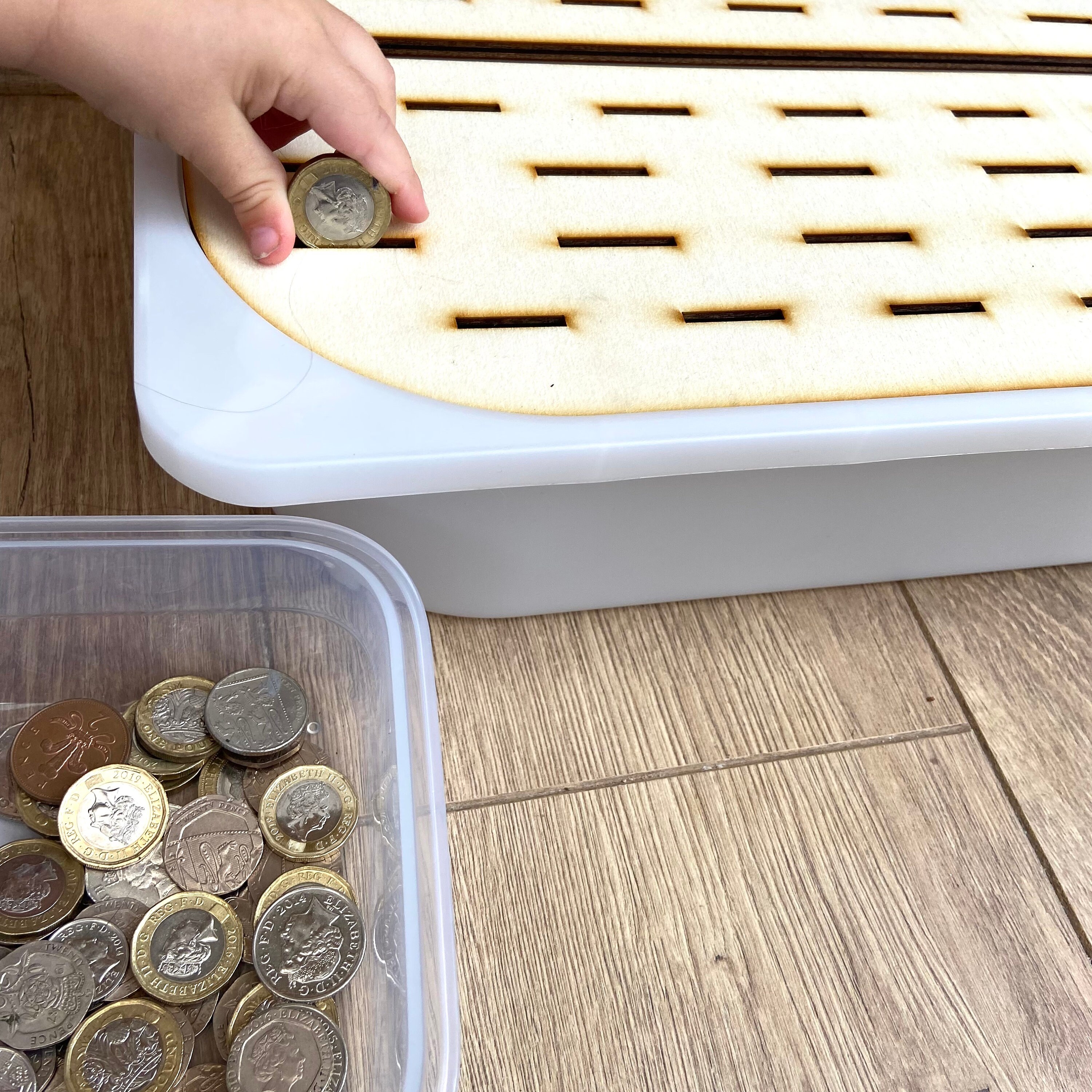 Coin / Money Trofast Lid Toppers Activity Tray Toppers Ikea - Etsy UK