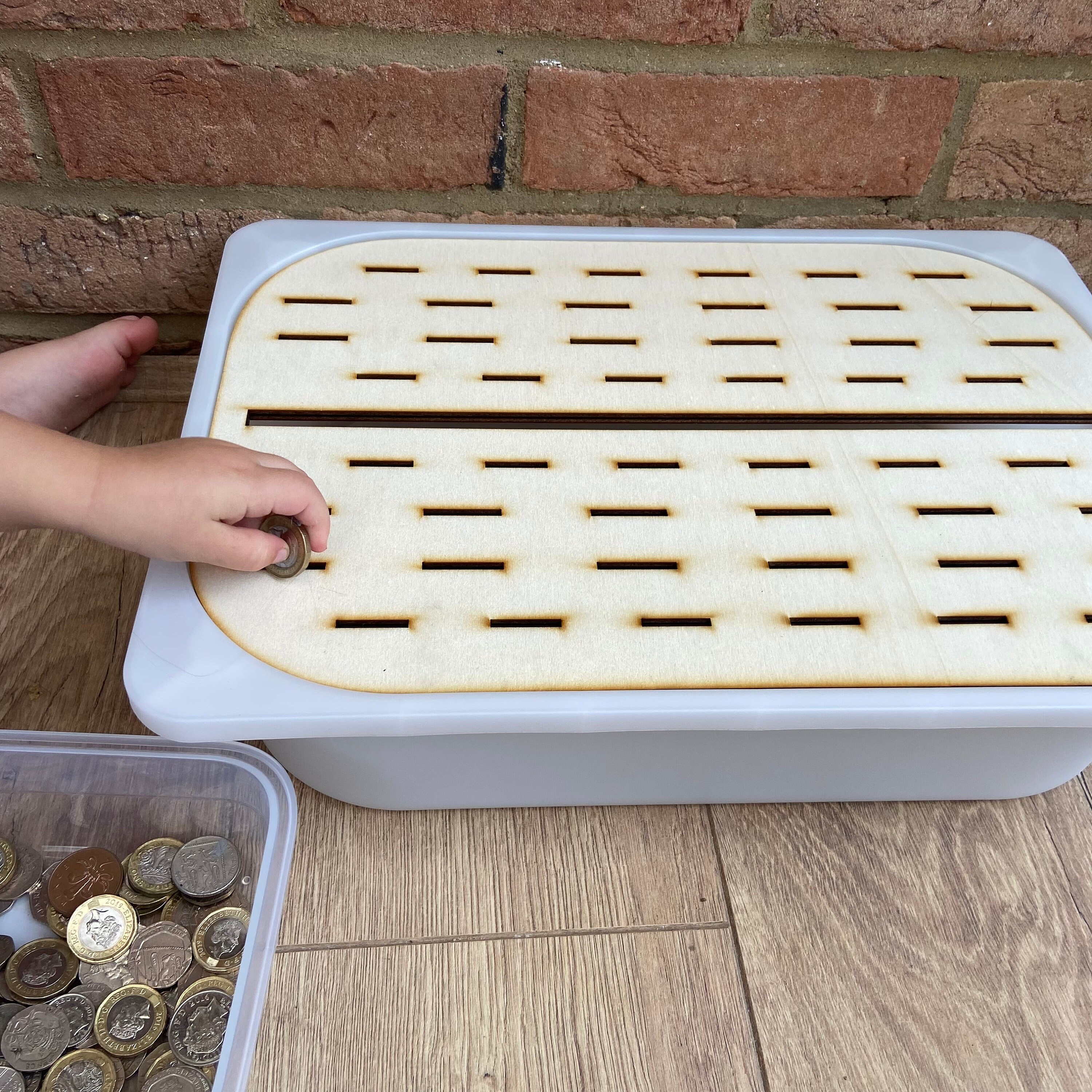 Coin / Money Trofast Lid Toppers Activity Tray Toppers Ikea - Etsy UK