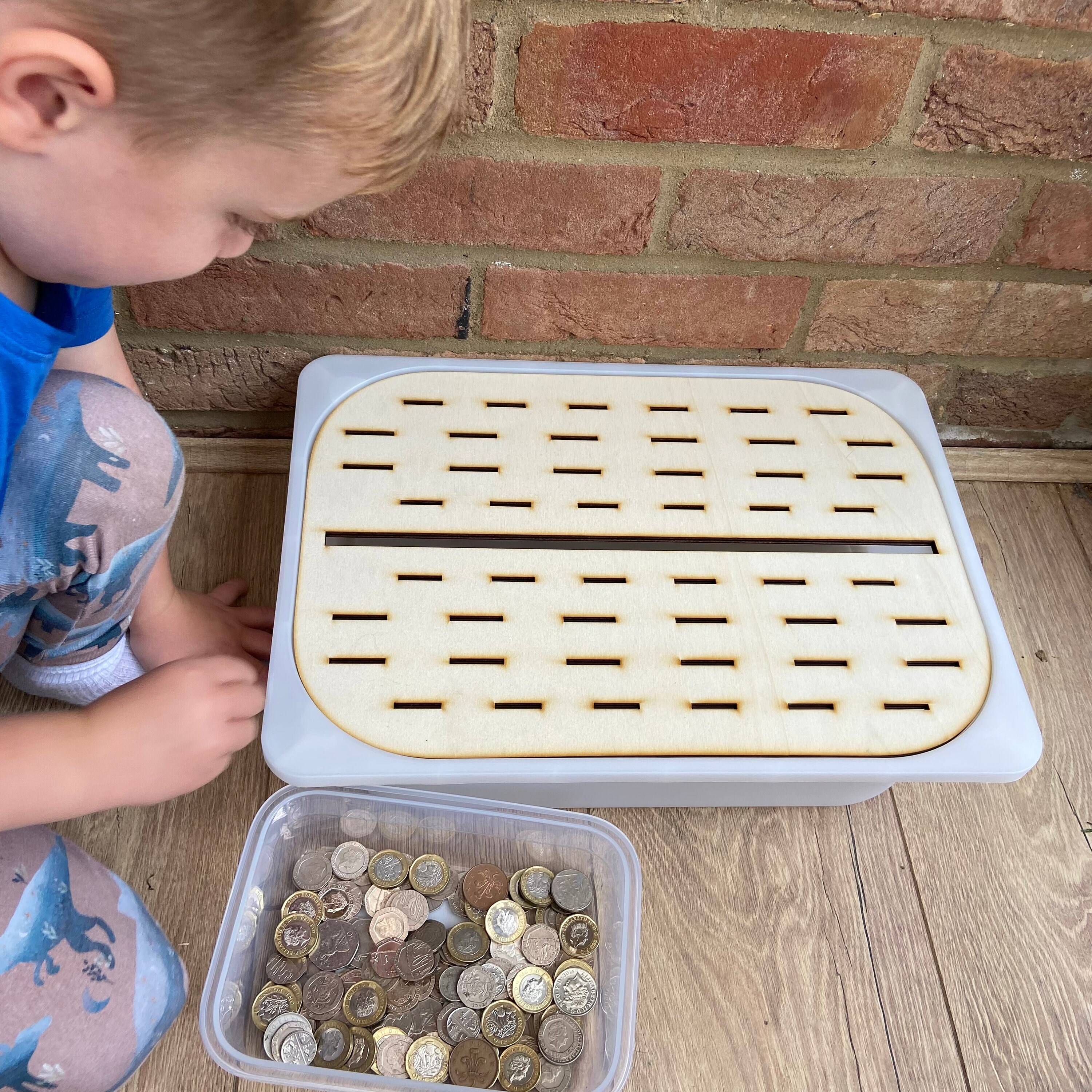 Coin / Money Trofast Lid Toppers Activity Tray Toppers Ikea - Etsy UK