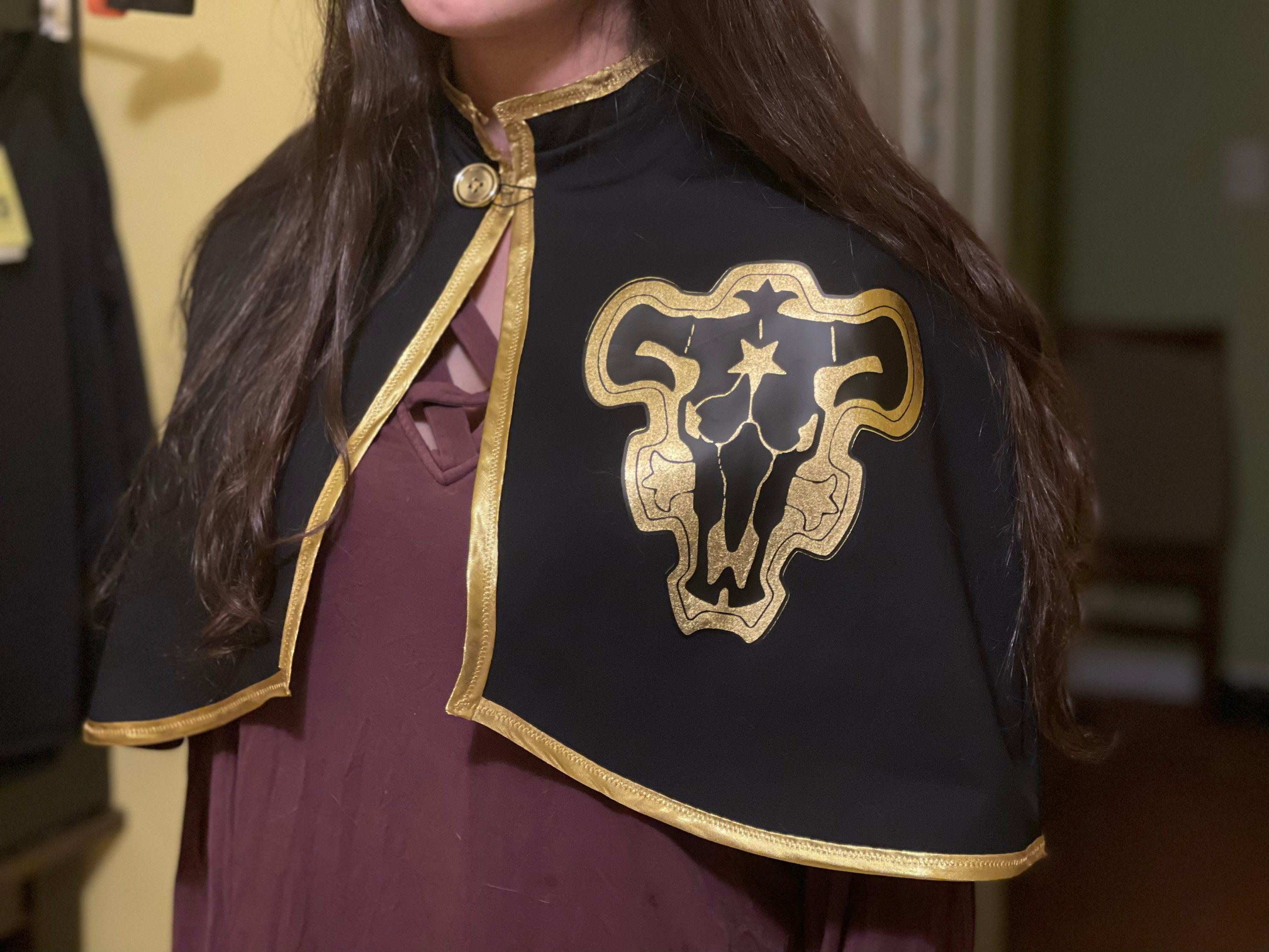 Black Clover Black Bull Cosplay Full Cape Asta Vanessa - Etsy Canada