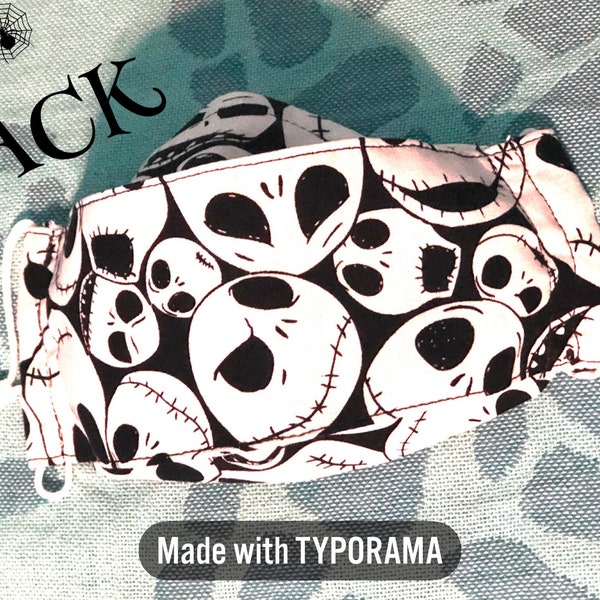 Jack Skellington 3d Mask - Etsy