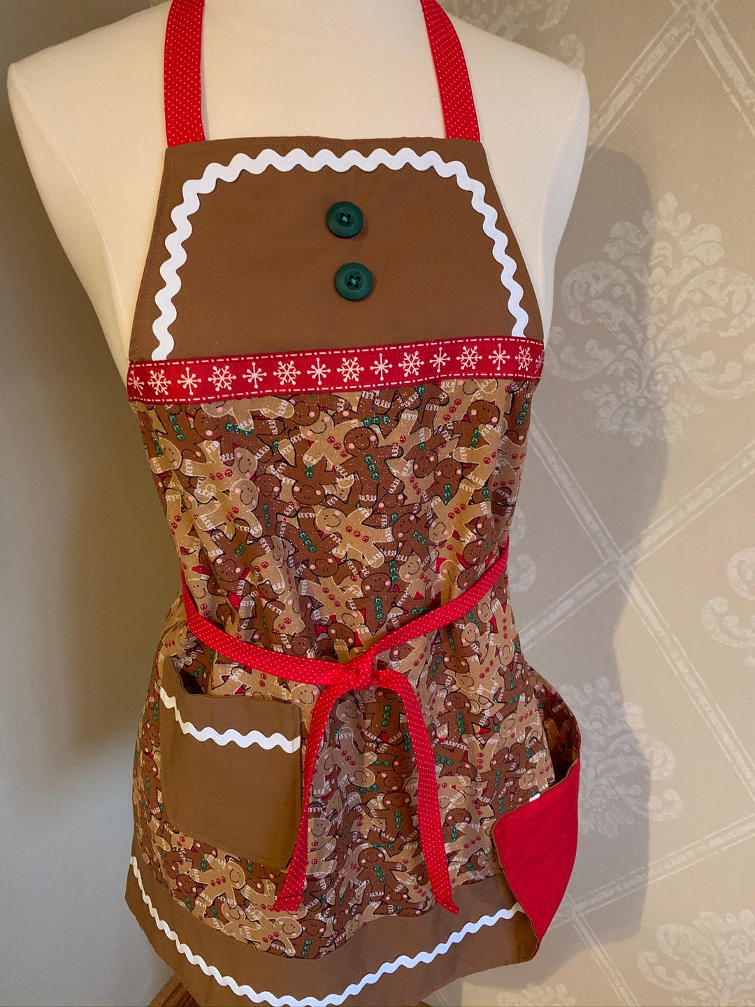 Adorable Child’s Gingerbread Apron - Etsy