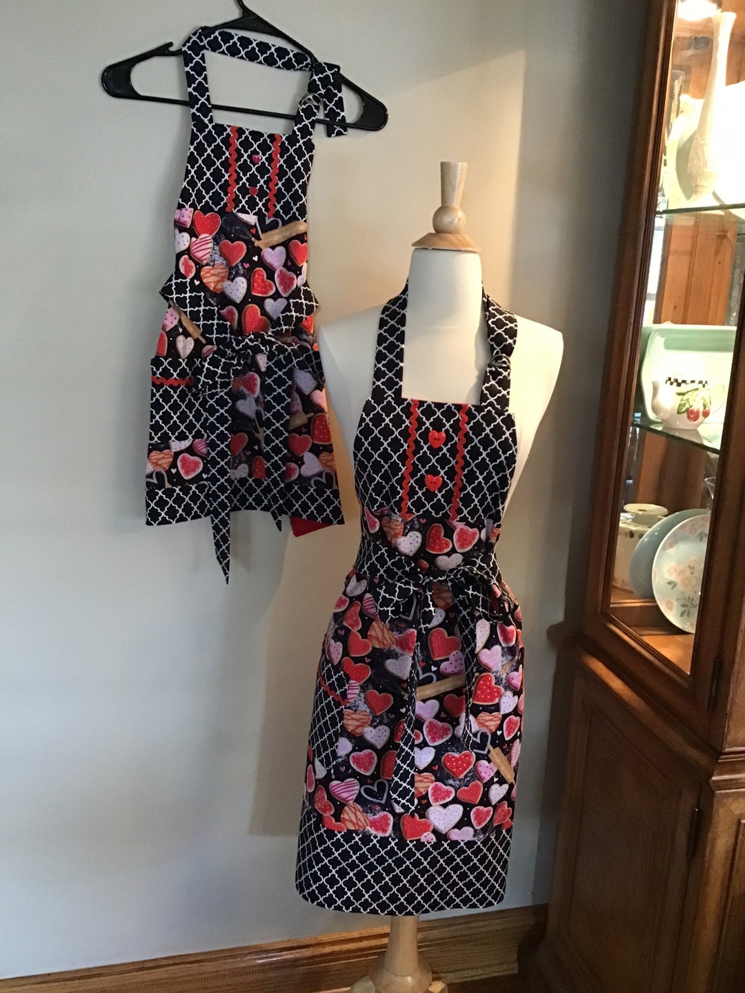 Mother Daughter Apron Set - Etsy