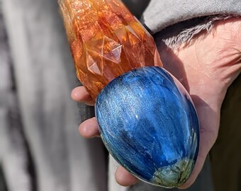 Resin Walking Stick Topper - Etsy