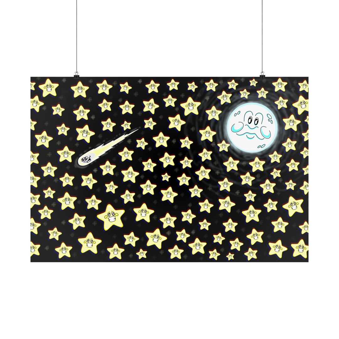 Night of the Comet Poster Free Shipping by Barko - Etsy