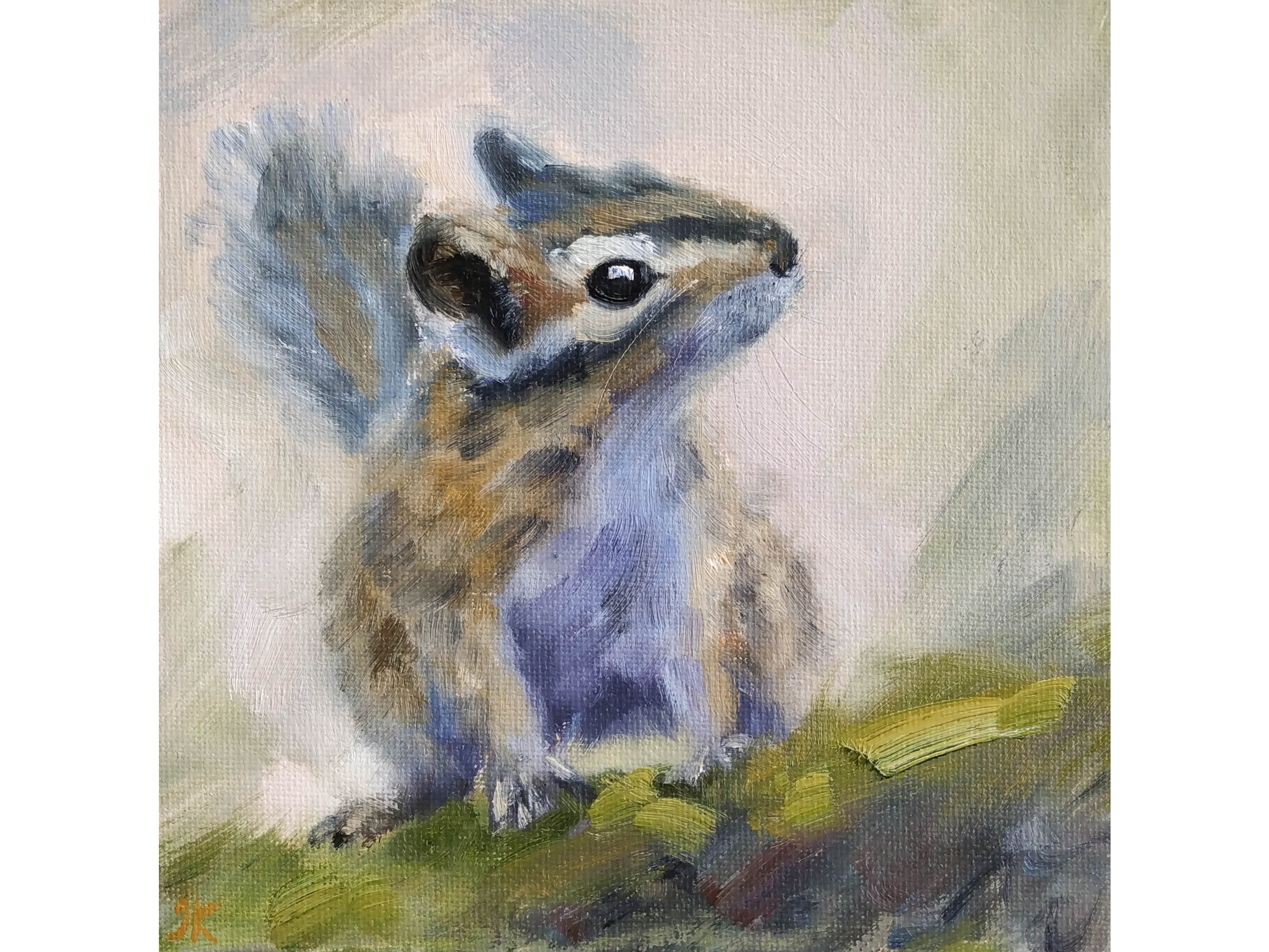 Chipmunk Painting