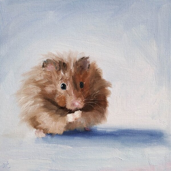 Hamster Painting - Etsy