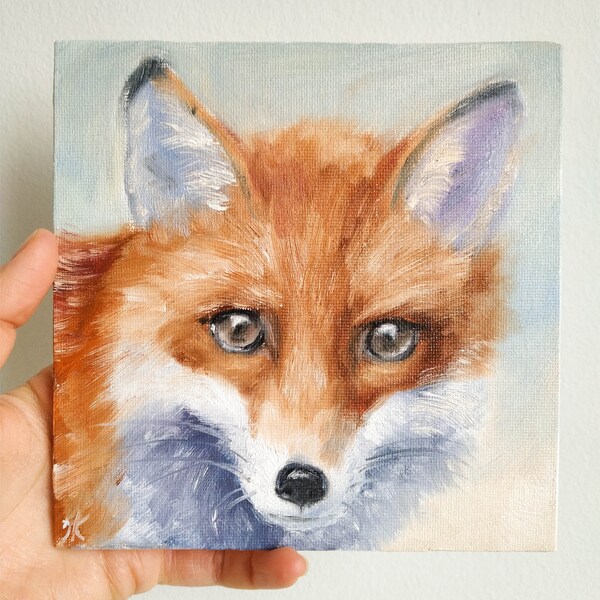 Fox Painting - Etsy