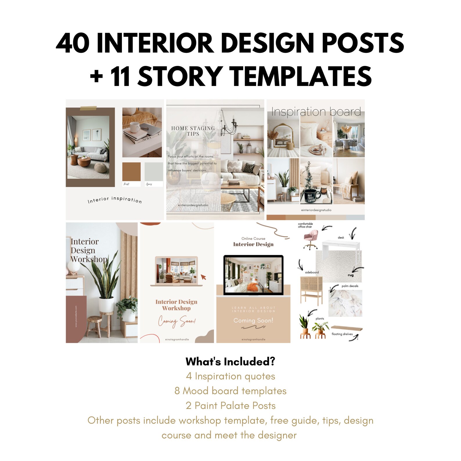 Interior Design Instagram Post | Branding | Interior Design Marketing ...