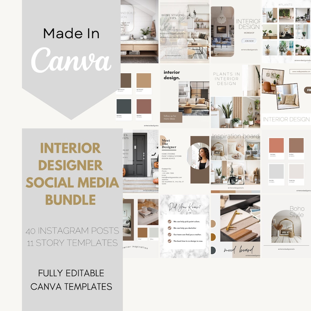 Interior Design Instagram Post | Branding | Interior Design Marketing ...