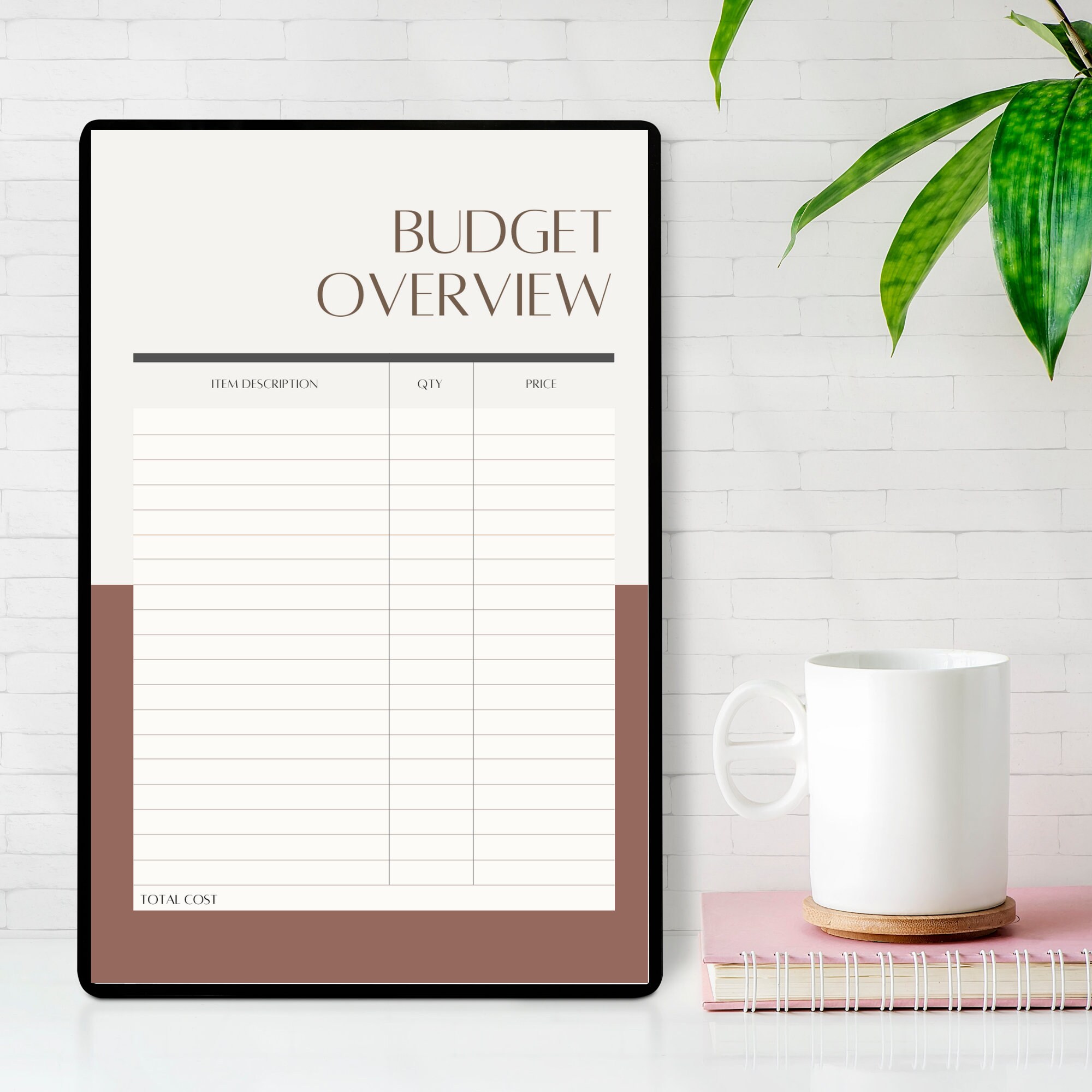 Interior Design Questionnaire | Budget Sheet | Furniture Checklist ...