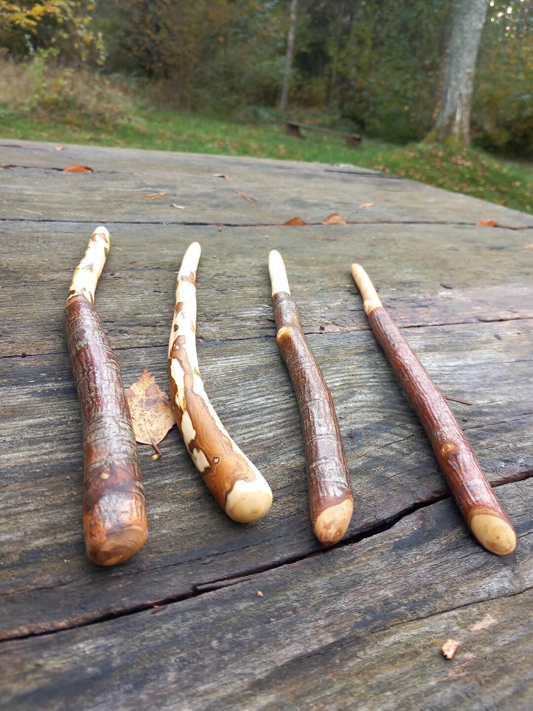 Rowan Wood Wand Finished - Creative, Real Magic Wand, Wizard Wand ...