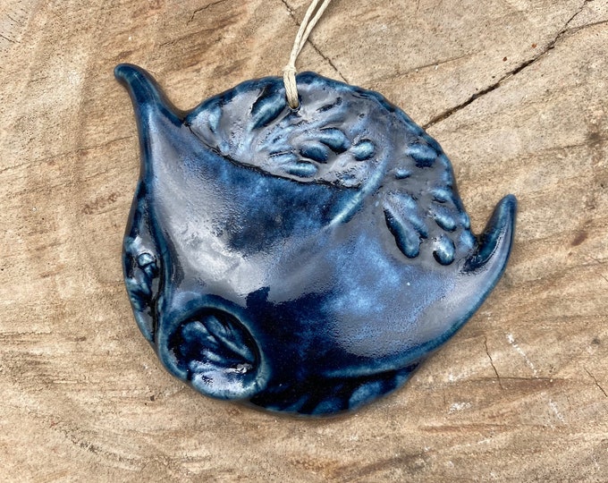 Manta Ray Ornament Ceramic Manta Ray Pottery Manta Ray - Etsy