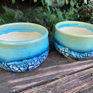 Ocean Coral Succulent Planters Small Pottery Planter Pottery Succulent ...