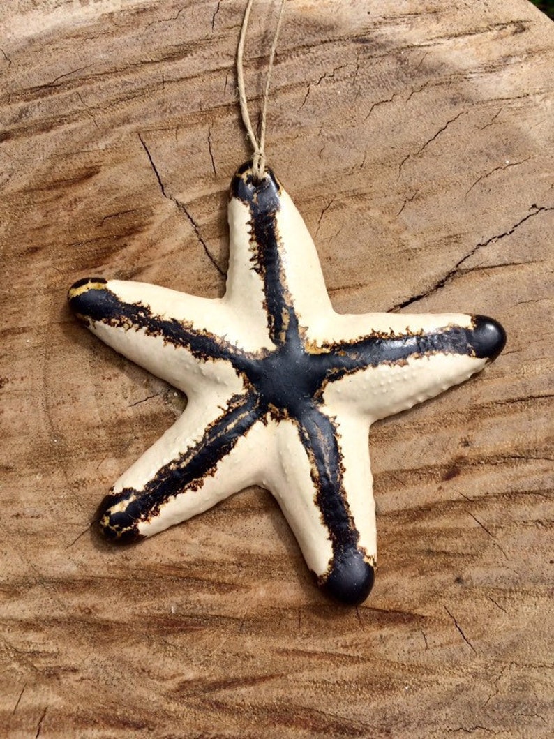 Handmade Sea Star Ornament Handmade Starfish Pottery | Etsy