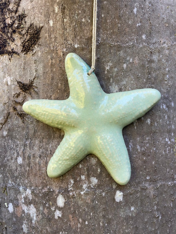 Handmade Sea Star Ornament Handmade Starfish Pottery - Etsy