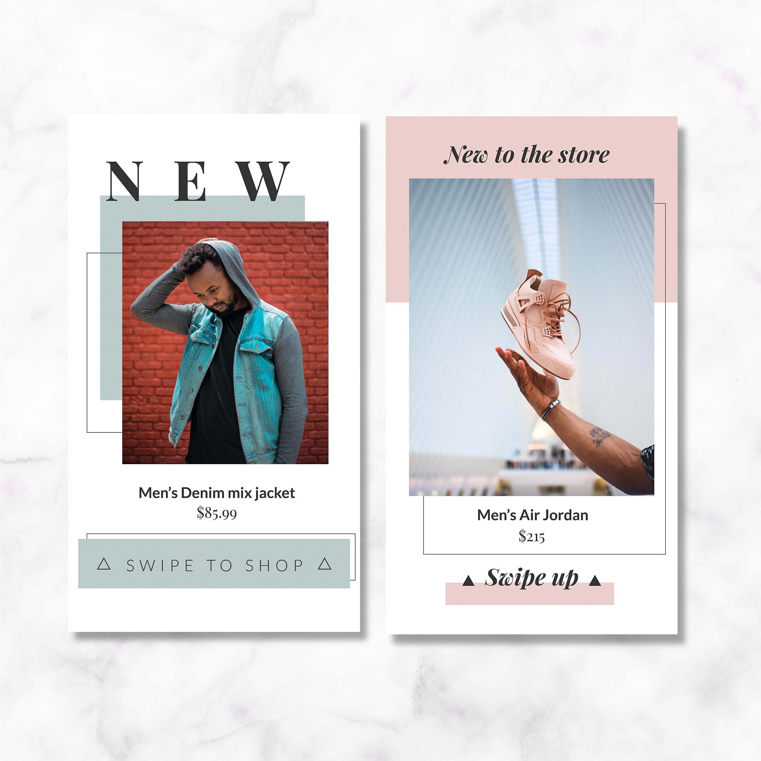 Instagram Story Template Bundle Ecommerce Bundle 12 Editable Files ...