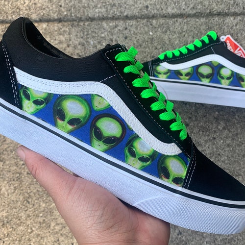 Custom the Shining Inspired Black Slip on Vans jack / Wendy | Etsy