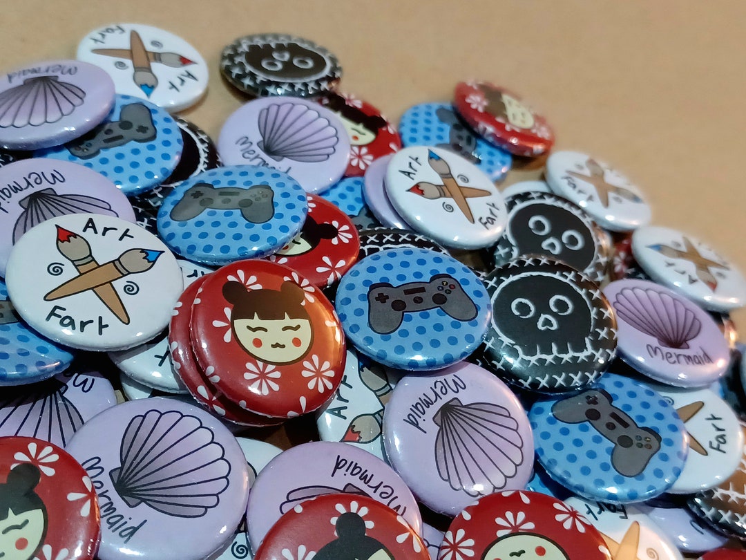 Button Badges - Etsy