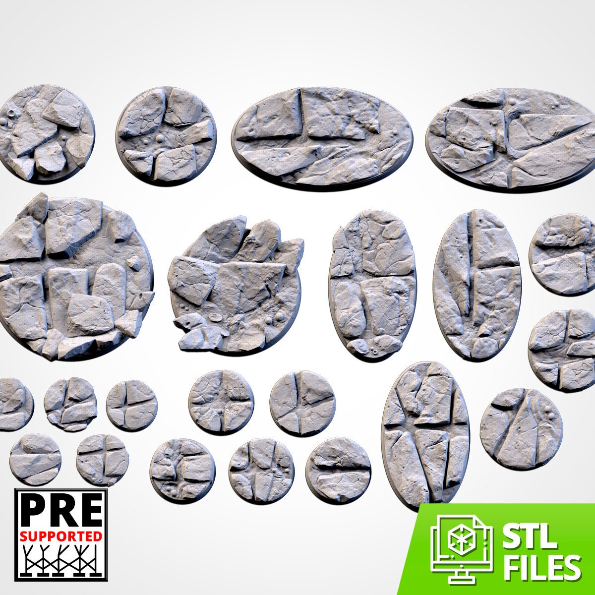 Miniature Toys Role Playing Miniatures Chaos Hell Themed Bases Txarli ...