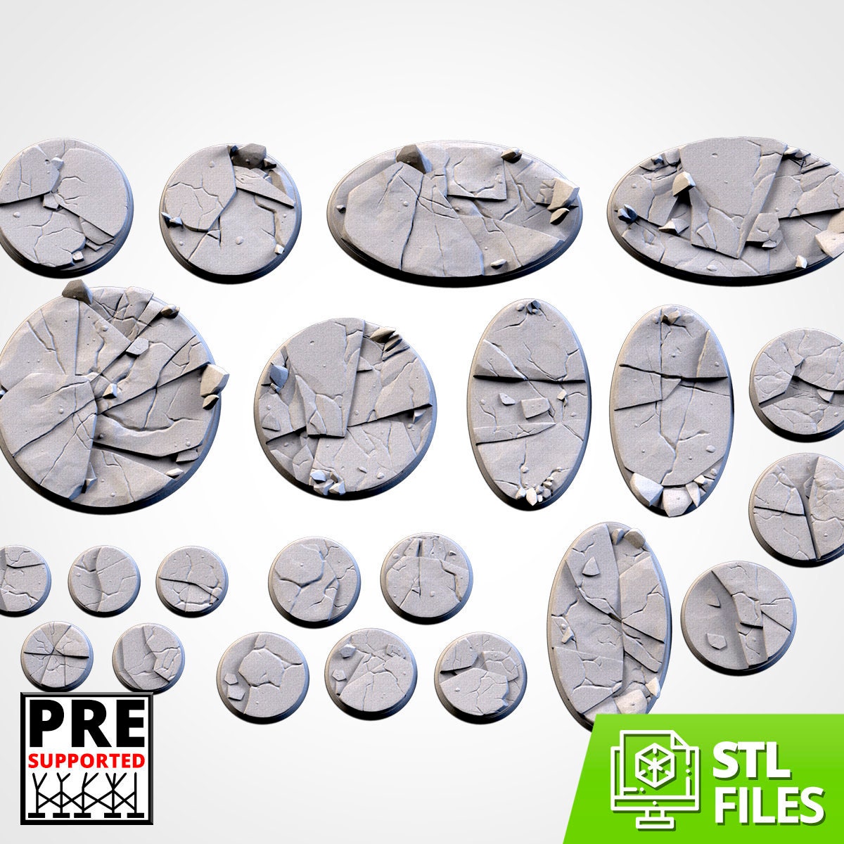 Miniature Toys Role Playing Miniatures Chaos Hell Themed Bases Txarli ...