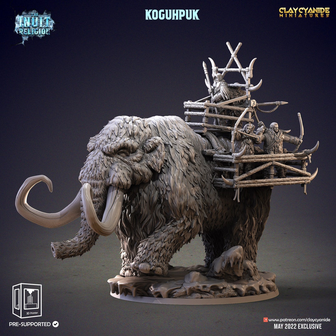 Koguhpuk Inuit Religion Clay Cyanide - Etsy