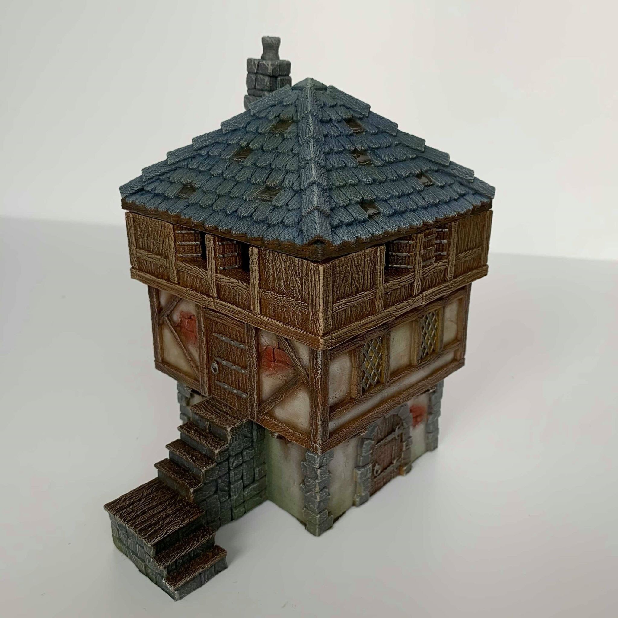 Easefare Carpenter's House Medieval Terrain 3D | Etsy