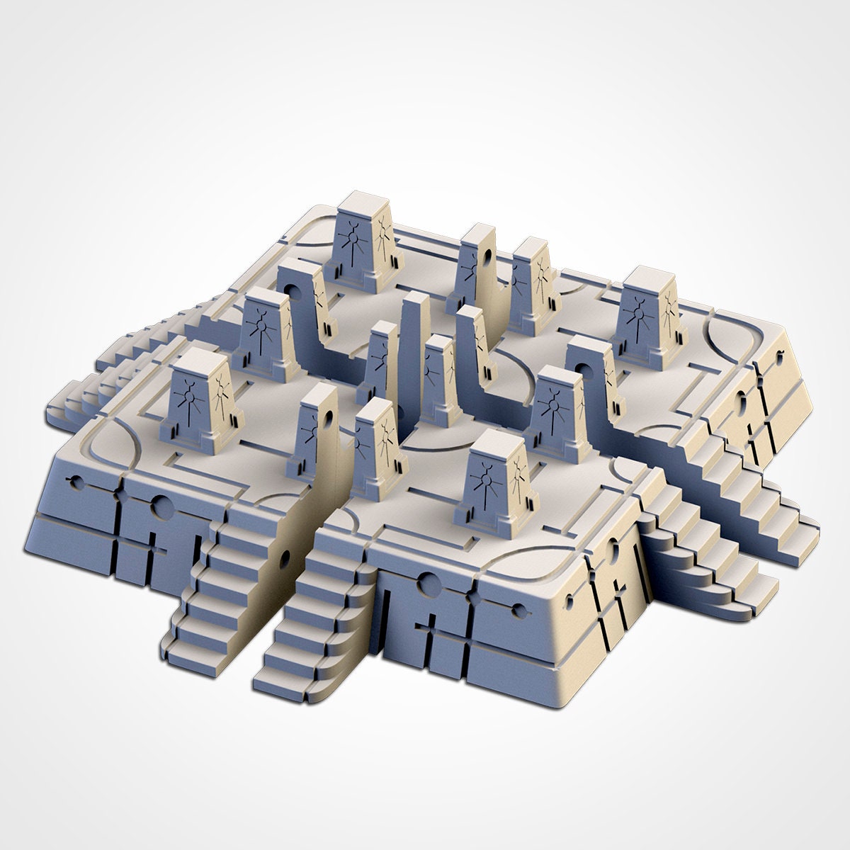 Xenos Pyramids 50% Scale Scifi Terrain 3D Printed PLA | Etsy Canada