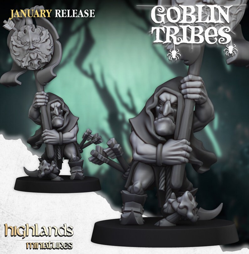 Swamp Goblins With Bows Goblin Tribes Highlands Miniatures - Etsy