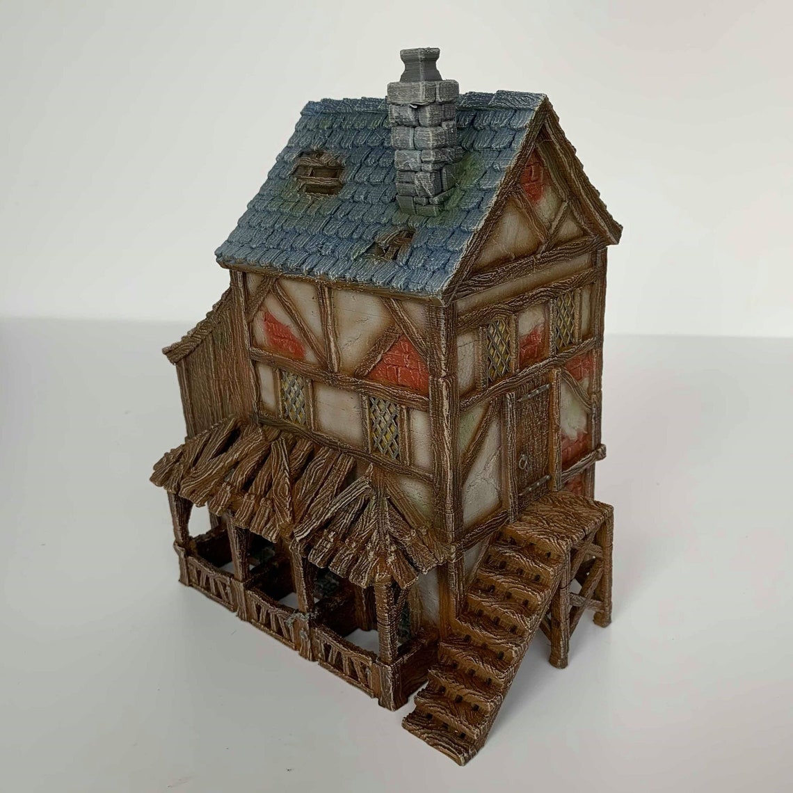 Easefare Carpenter's House Medieval Terrain 3D - Etsy