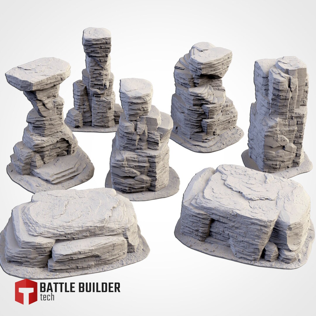 Large Stone Terrain Txarli Factory - Etsy