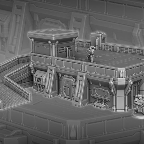 Sci Fi 3d Print - Etsy