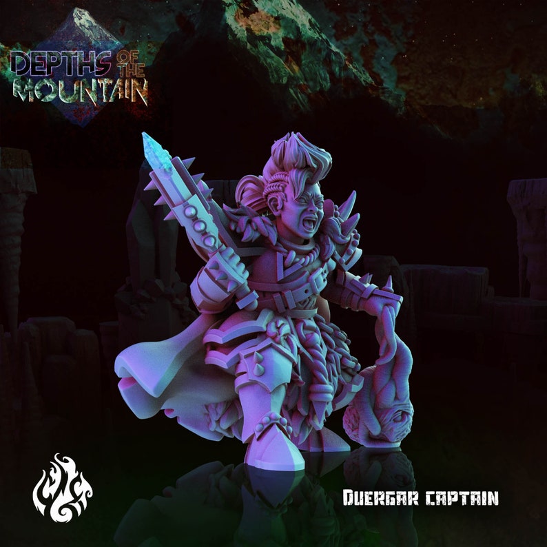 Duergar Captain Depths of the Mountain Crippled God - Etsy