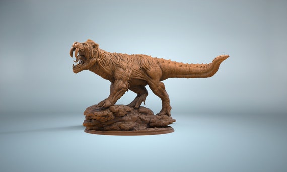 Tigersaurus Rex Kingdom of Felinaria Clay Cyanide - Etsy
