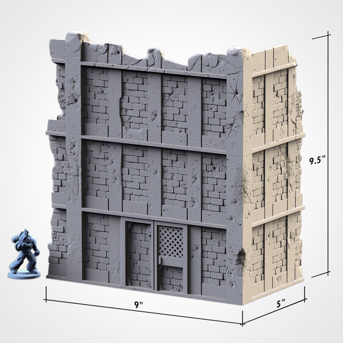 WTC Compliant Large City Ruins - Txarli Factory - Etsy