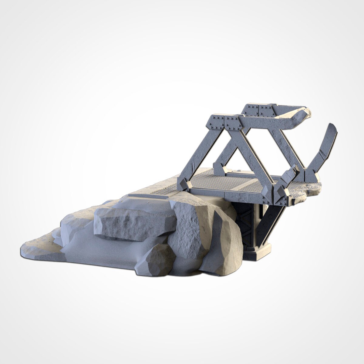 Modular Metal Truss Bridges - Scifi Terrain - 3D Printed PLA Plastic - Etsy