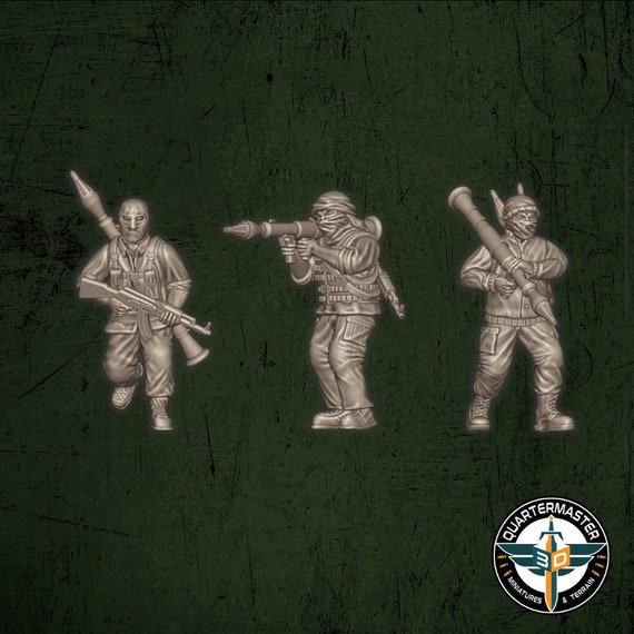 Insurgent RPG Infantry War in Iraq Quartermaster 3D - Etsy