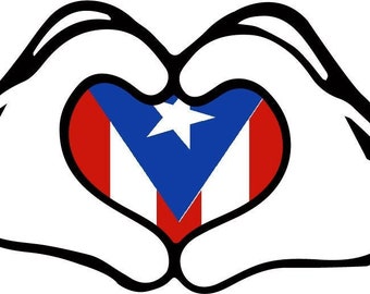 Puerto Rico Flag Vinyl Stickers-decals Volky Boricua - Etsy